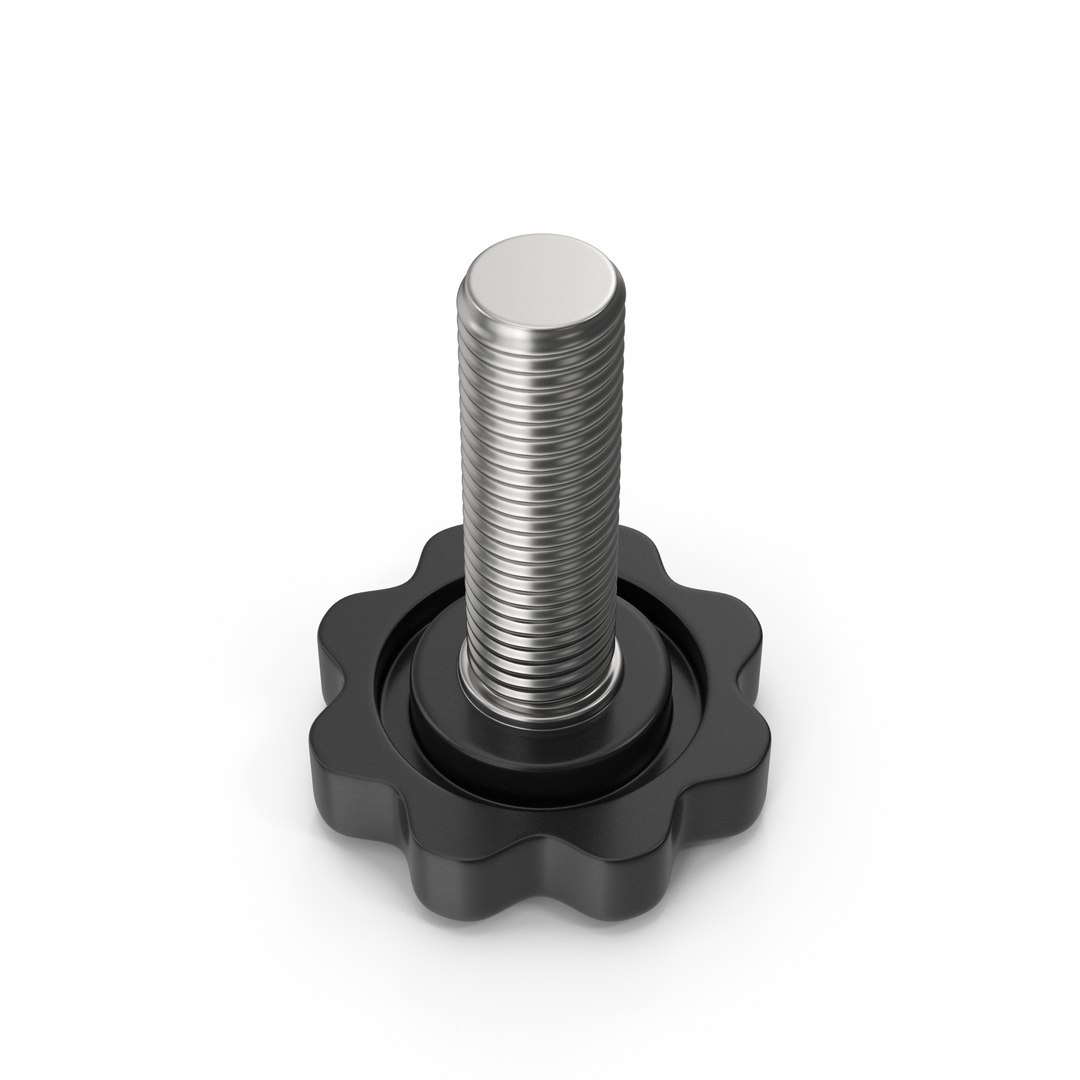 Plastic Handle Bolt 3D - TurboSquid 2236159