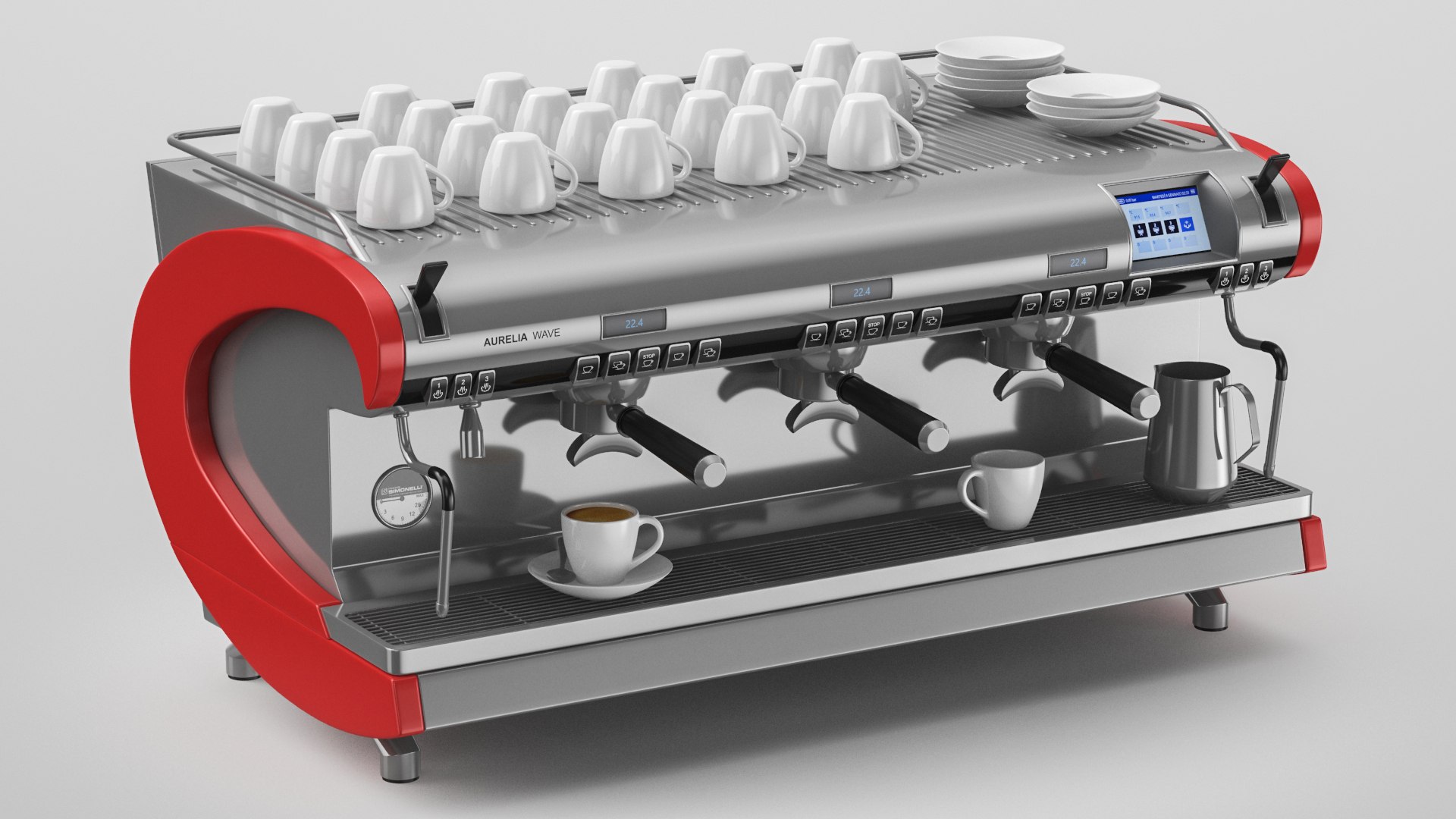 Nuova Simonelli Espresso Machine 01 3D - TurboSquid 2030777