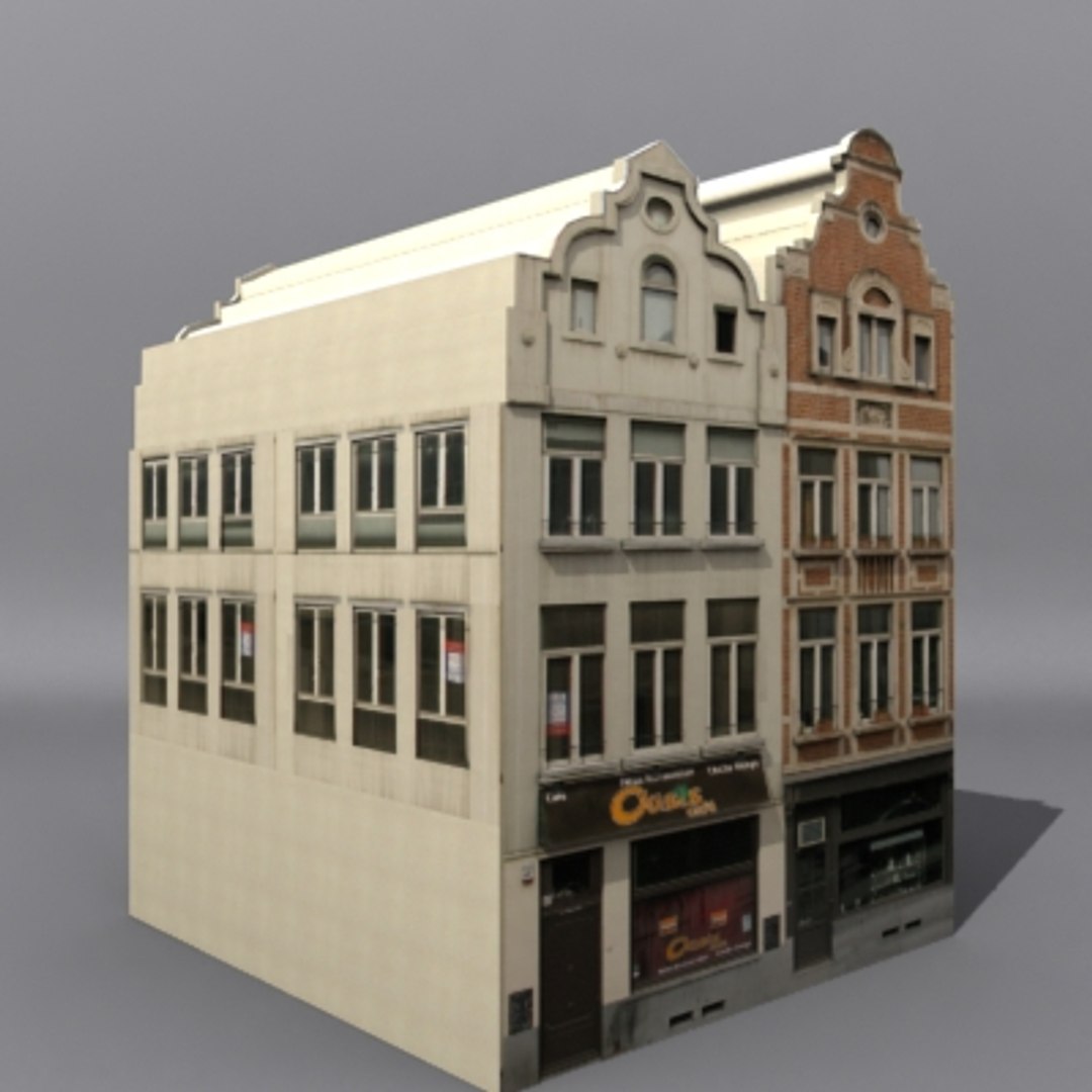 Building 03 3d Model