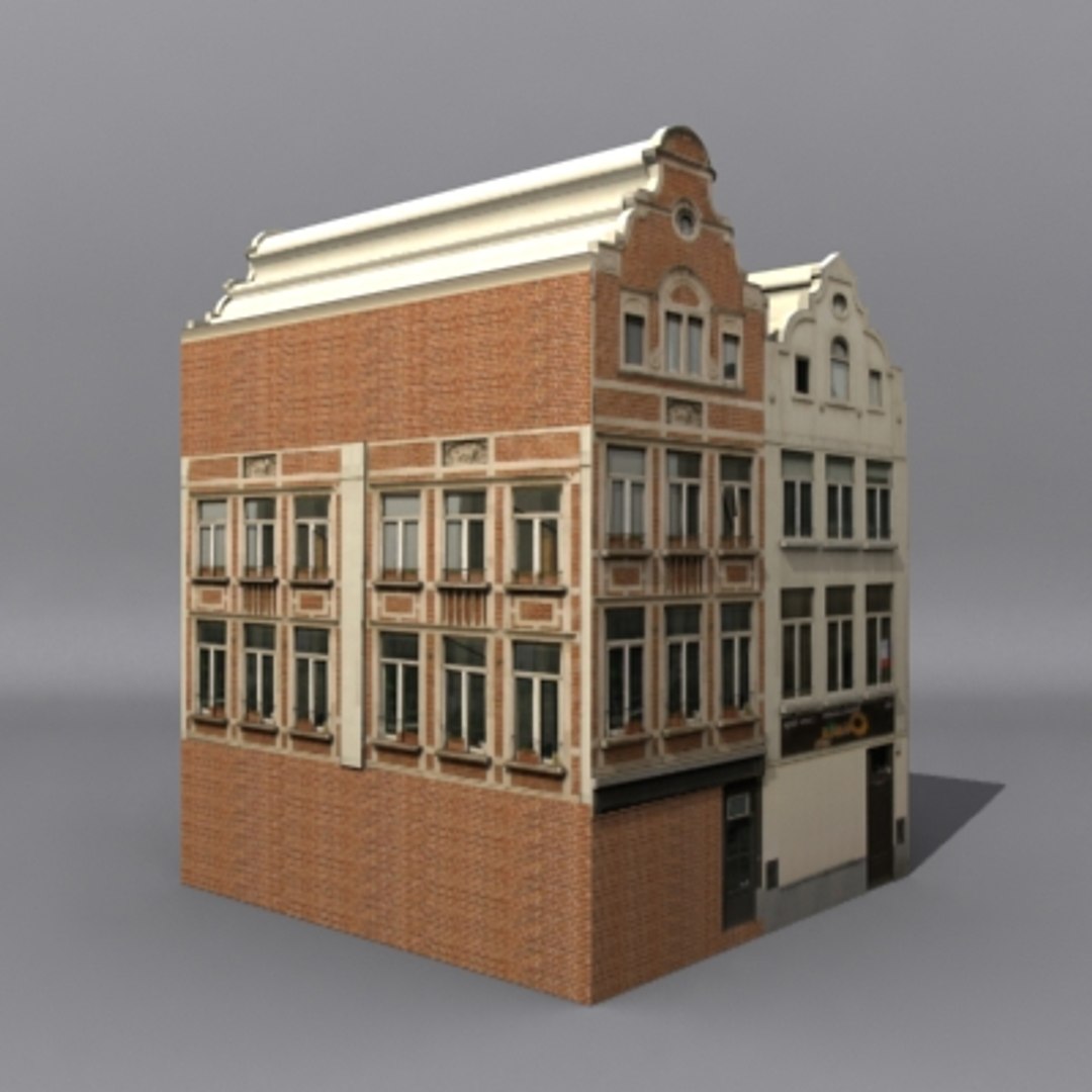 Building 03 3d Model