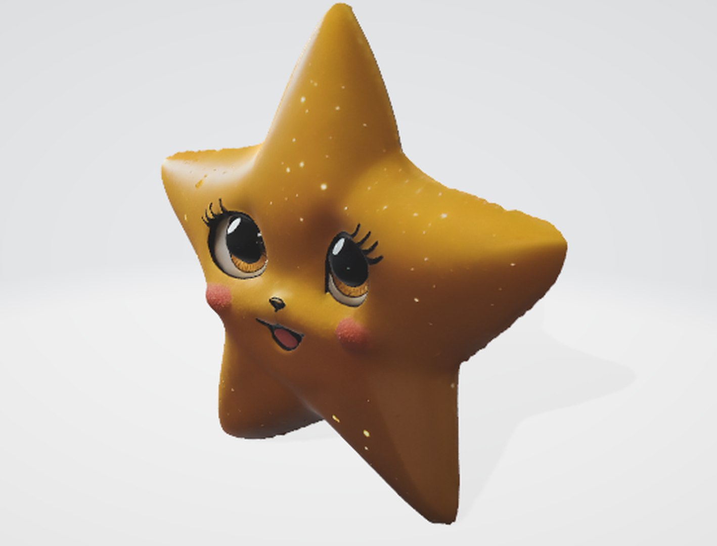 Yellow Star Toy 3D Asset 3D Model - TurboSquid 2284865