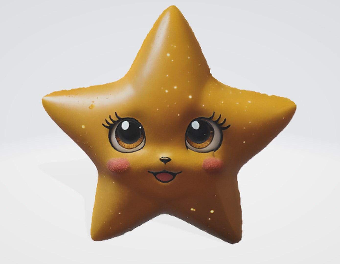 Yellow Star Toy 3D Asset 3D Model - TurboSquid 2284865