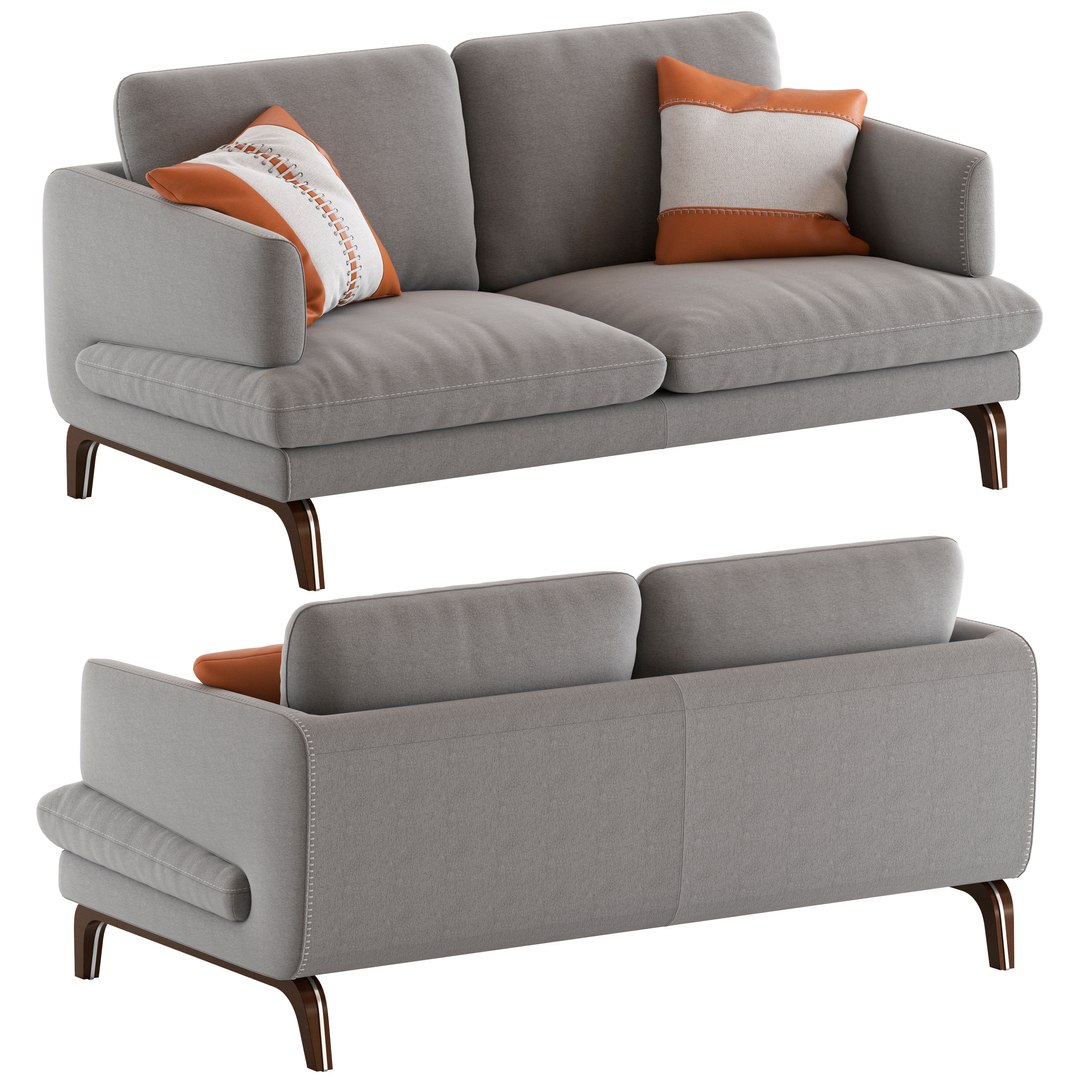 MaxDivani Esprit Sofa Type2 3D Model - TurboSquid 2176627