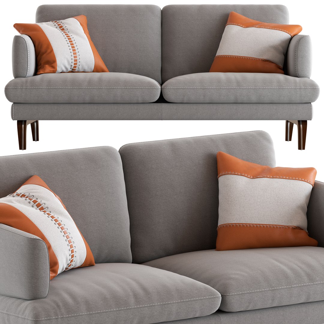 MaxDivani Esprit Sofa Type2 3D Model - TurboSquid 2176627