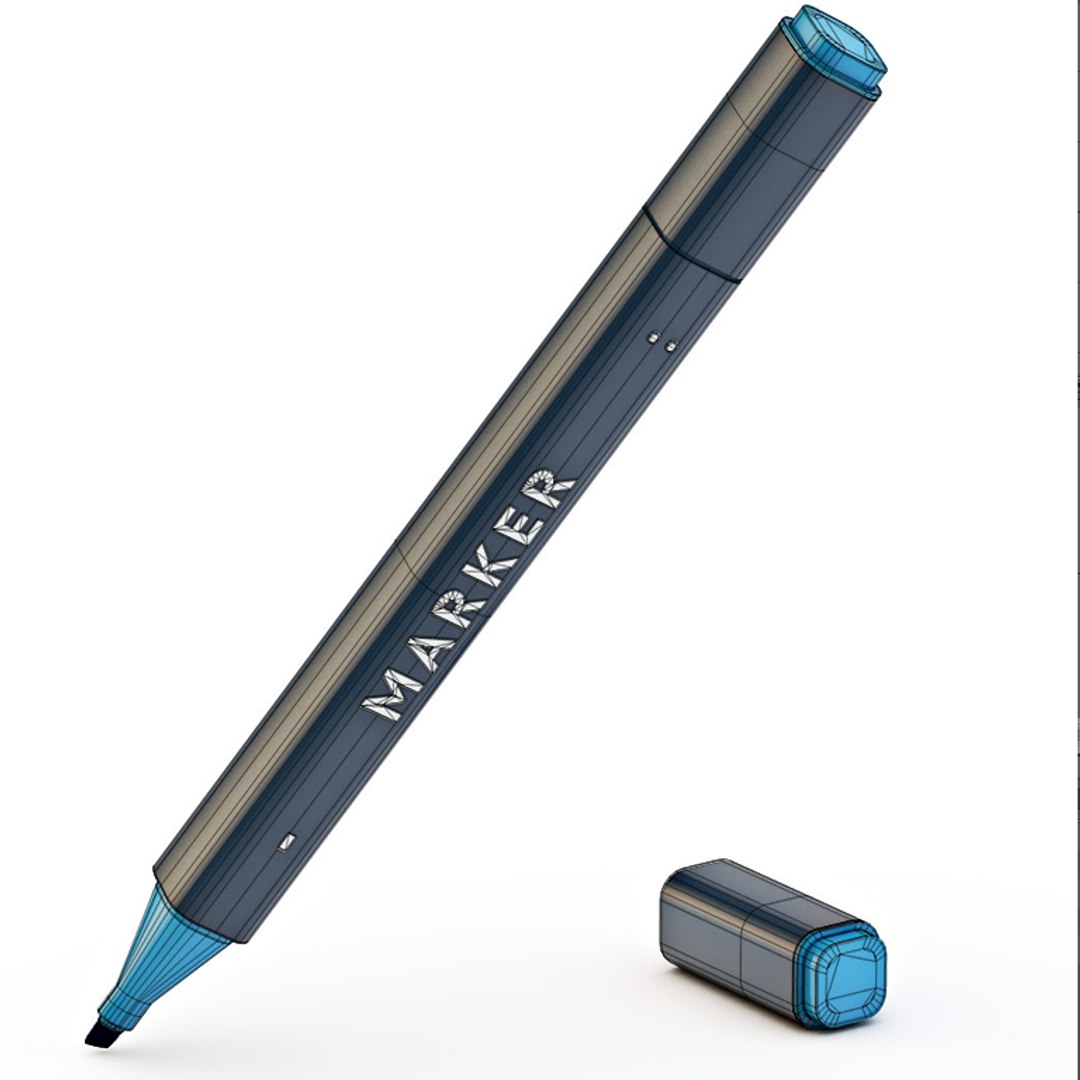 Marker 3d Model