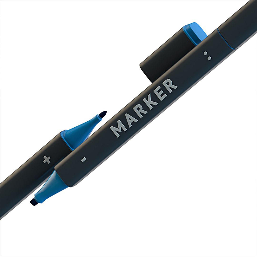 Marker 3d Model