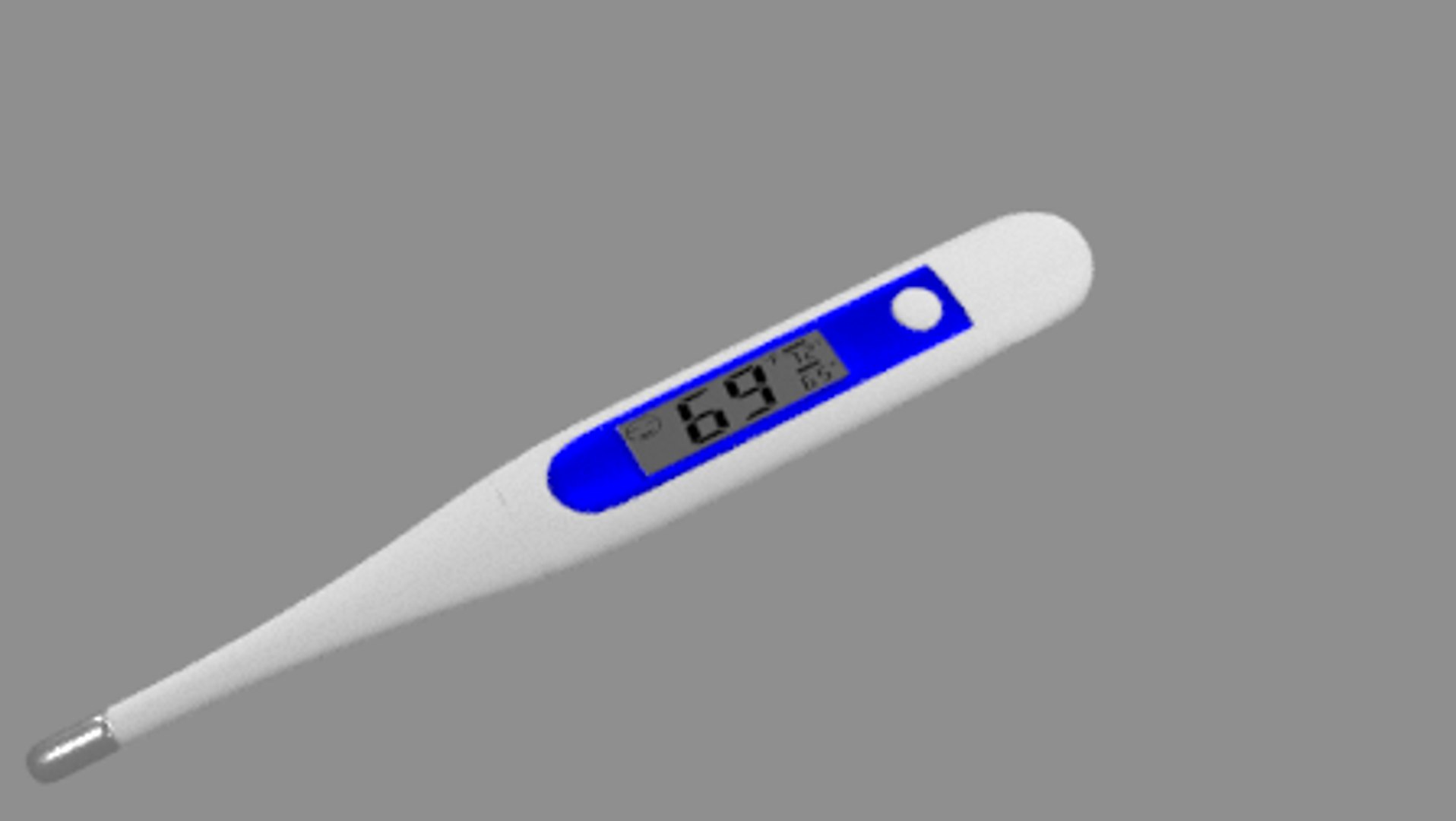 3D model realistic digital thermometer - TurboSquid 1569595