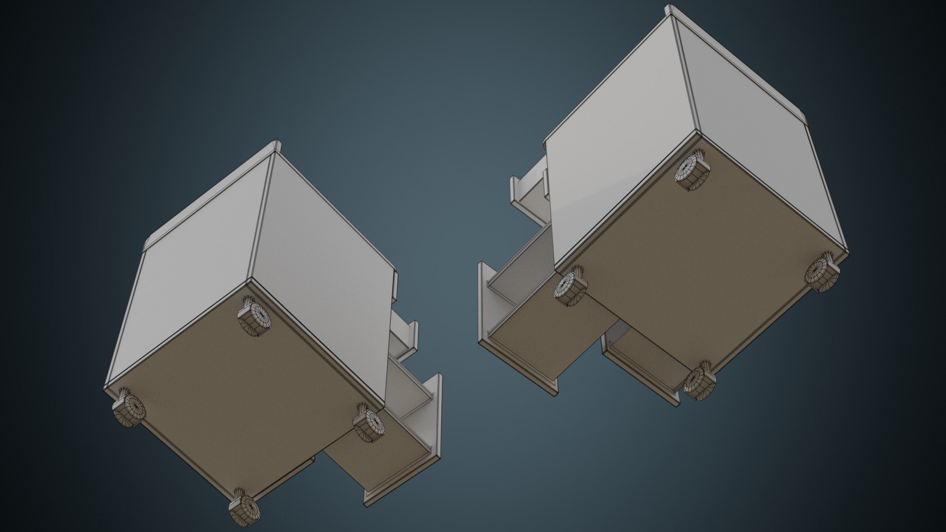 3D Model Medical Drawer 1B - TurboSquid 2140397