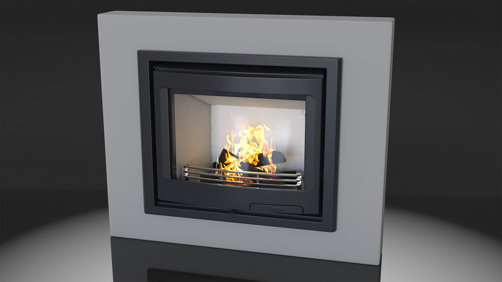 Fireplace Insert Contura I5 3D Model - TurboSquid 1486626