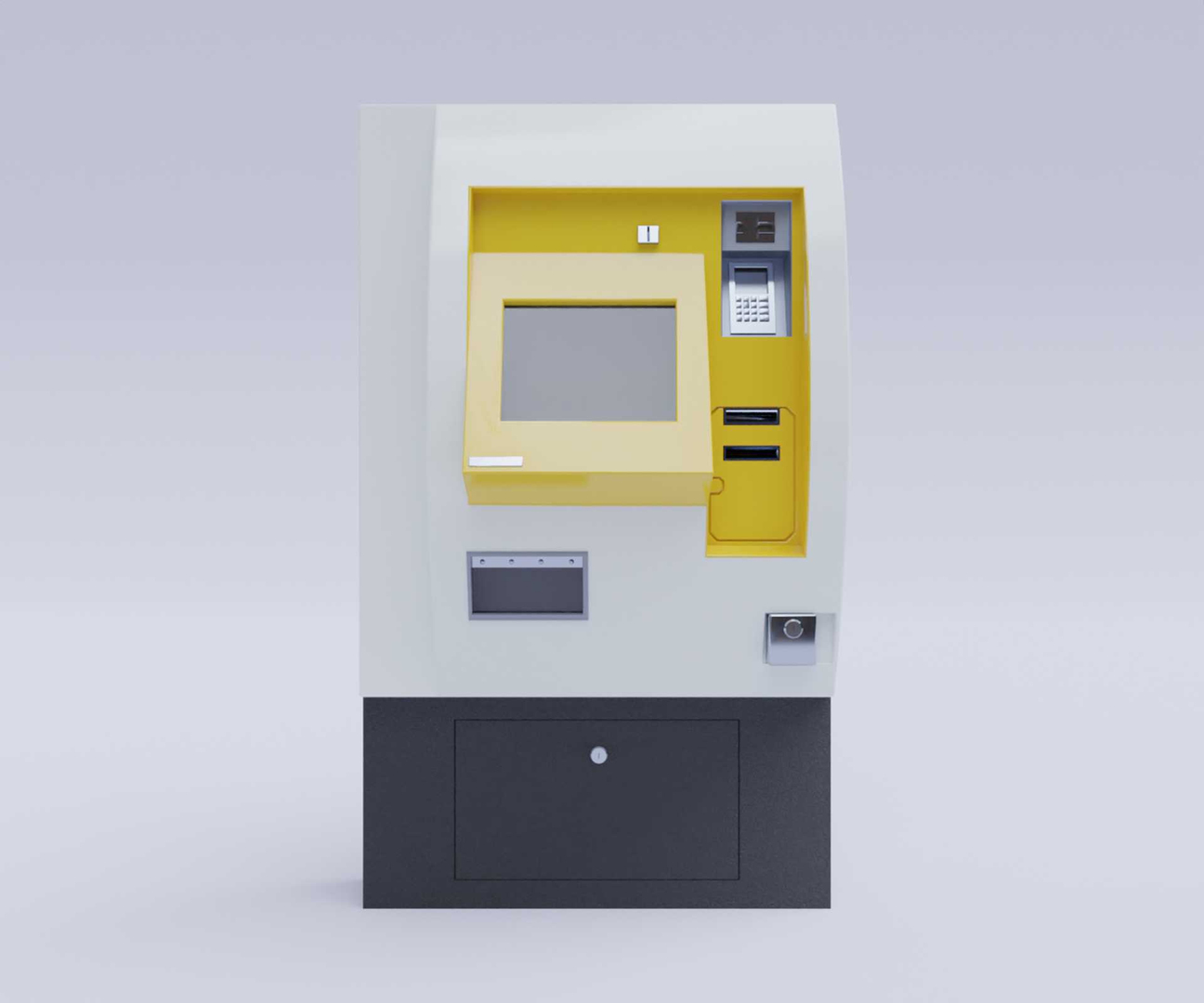 3D German Berlin Subway Ticket Machine - TurboSquid 1874896