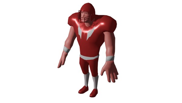 American Football Player model - TurboSquid 1922334