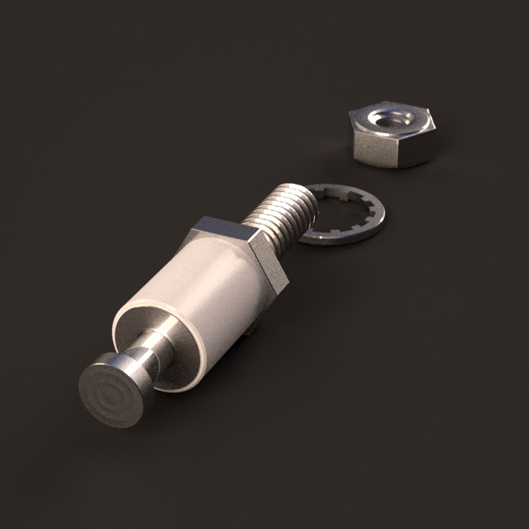 Terminal Solder Post 3d 3ds