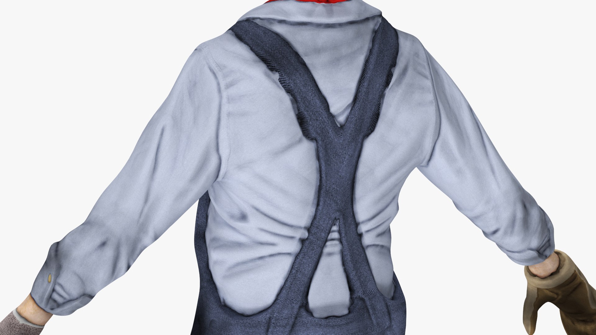 3D Train Conductor Character - TurboSquid 2217104