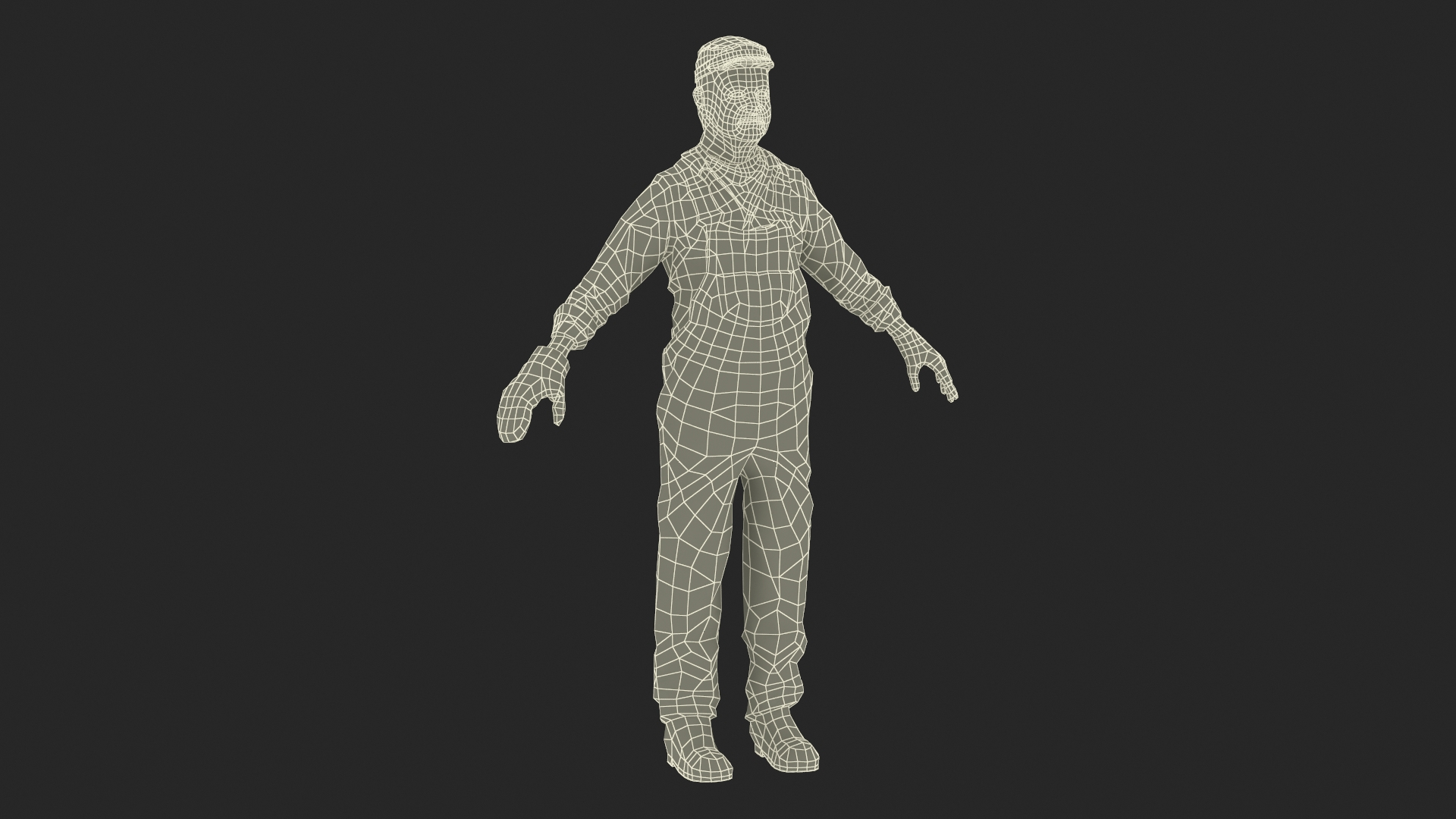 3D Train Conductor Character - TurboSquid 2217104