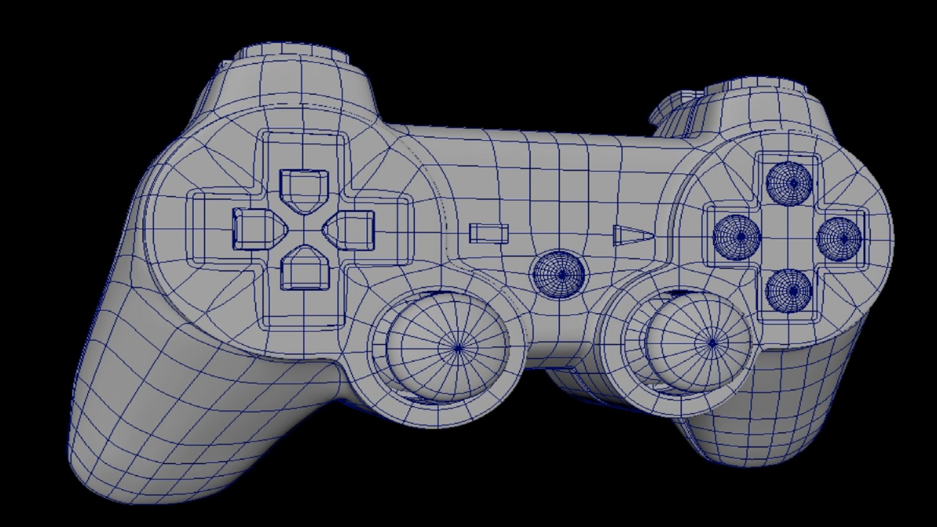 Playstation 2 Controller 3D Model - TurboSquid 1854433
