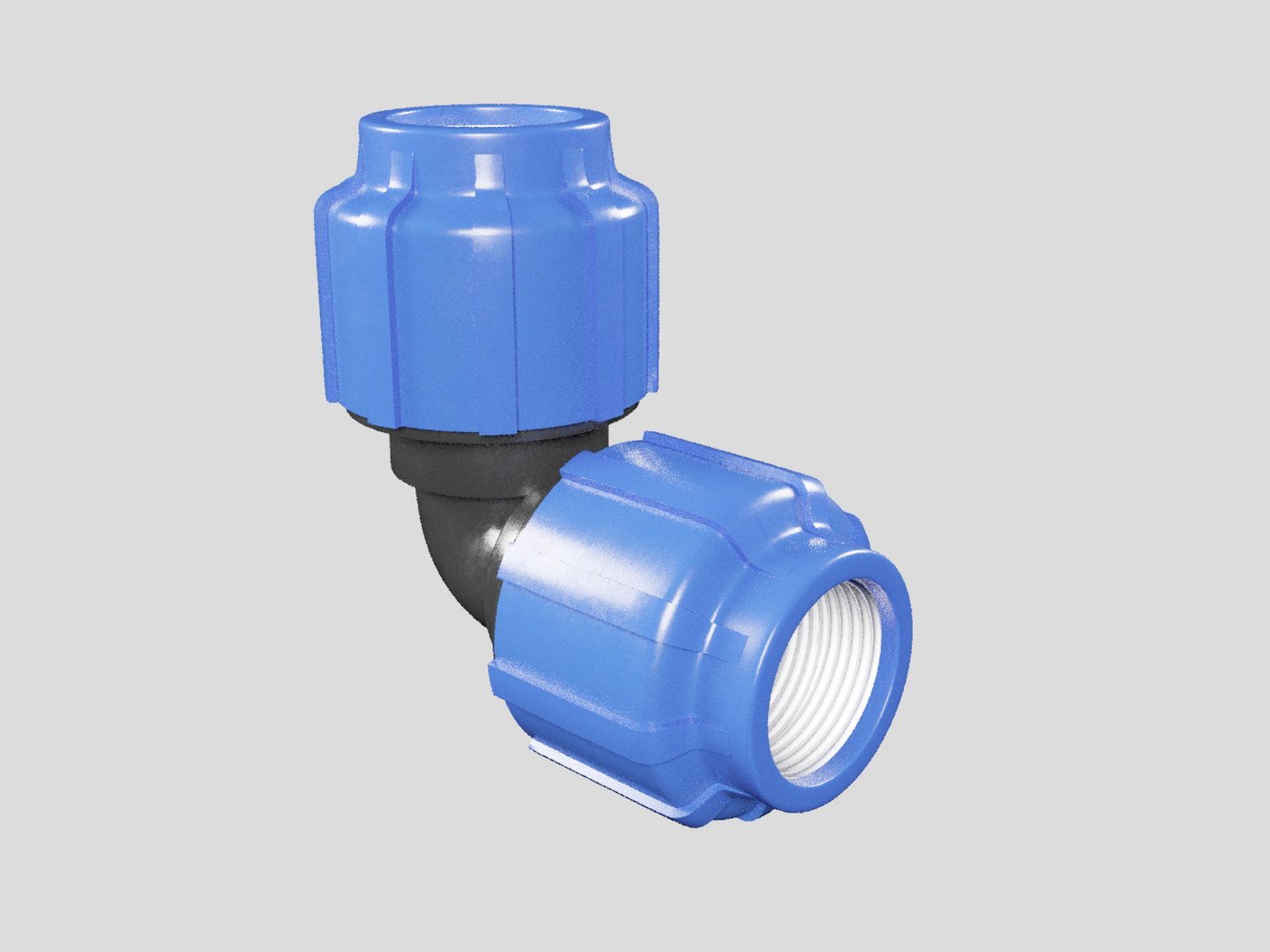 Compression fittings 3D model - TurboSquid 1991087