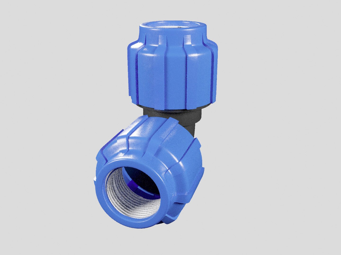 Compression fittings 3D model - TurboSquid 1991087