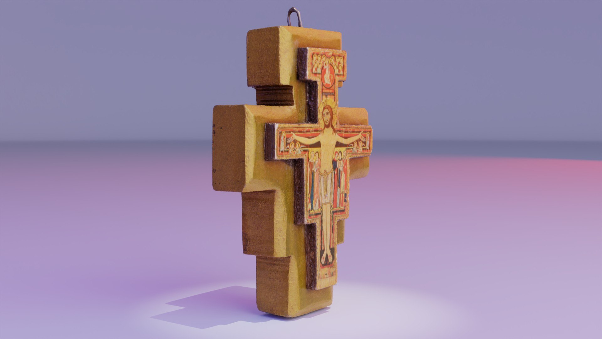 3D Model Jesus On The Cross High-poly 3D Model - TurboSquid 1799151
