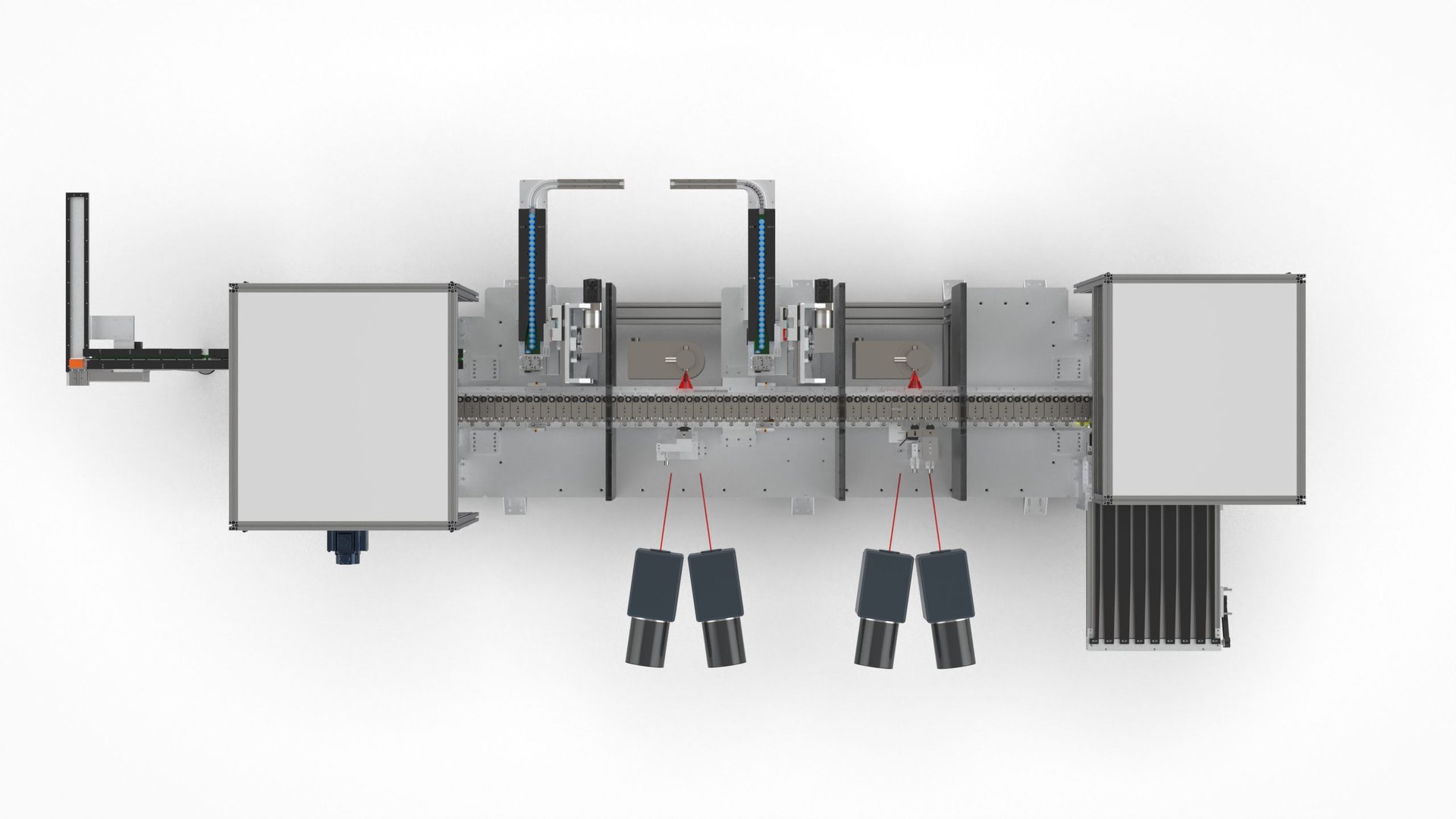 Automatic 18650 Battery X-Ray Testing Machine Model - TurboSquid 2060529