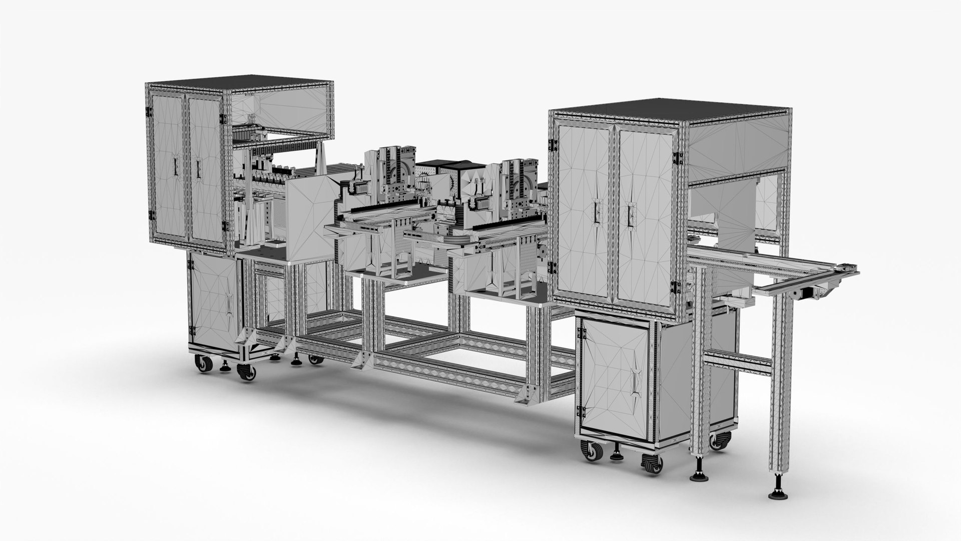 Automatic 18650 Battery X-Ray Testing Machine Model - TurboSquid 2060529