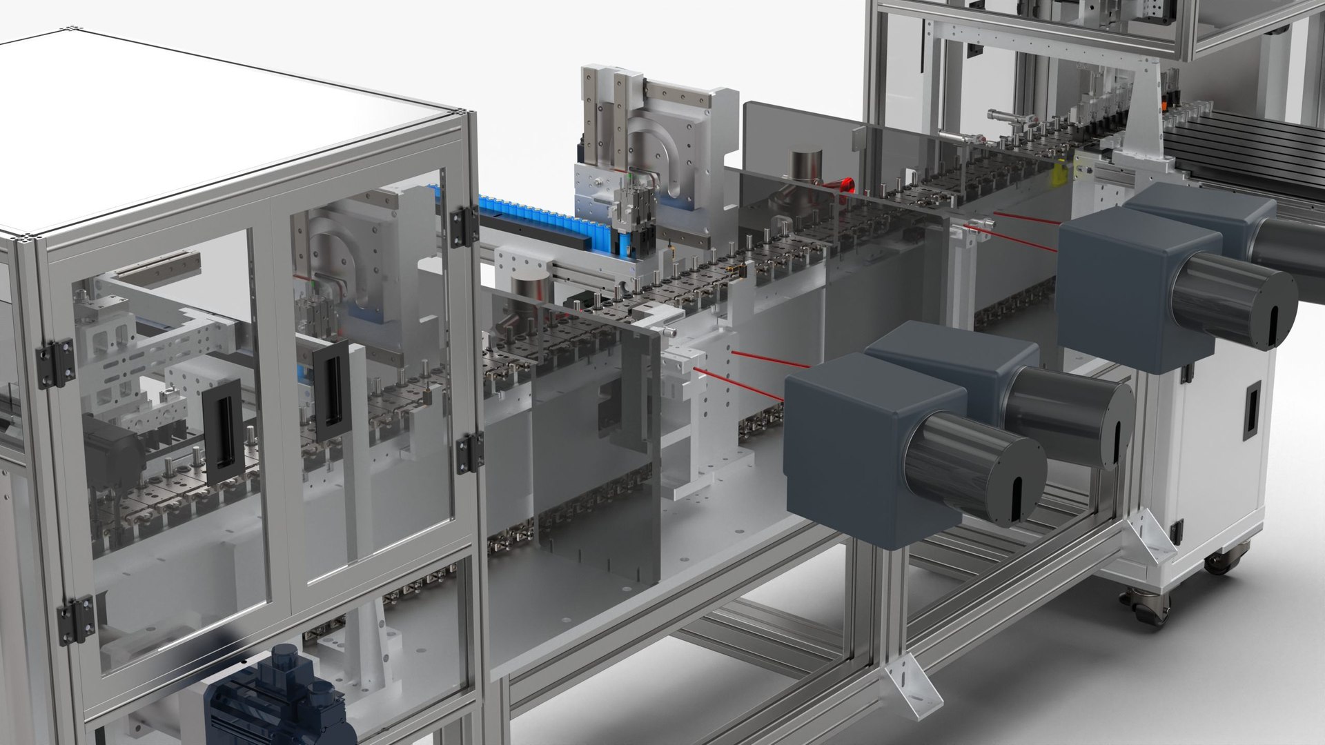 Automatic 18650 Battery X-Ray Testing Machine Model - TurboSquid 2060529
