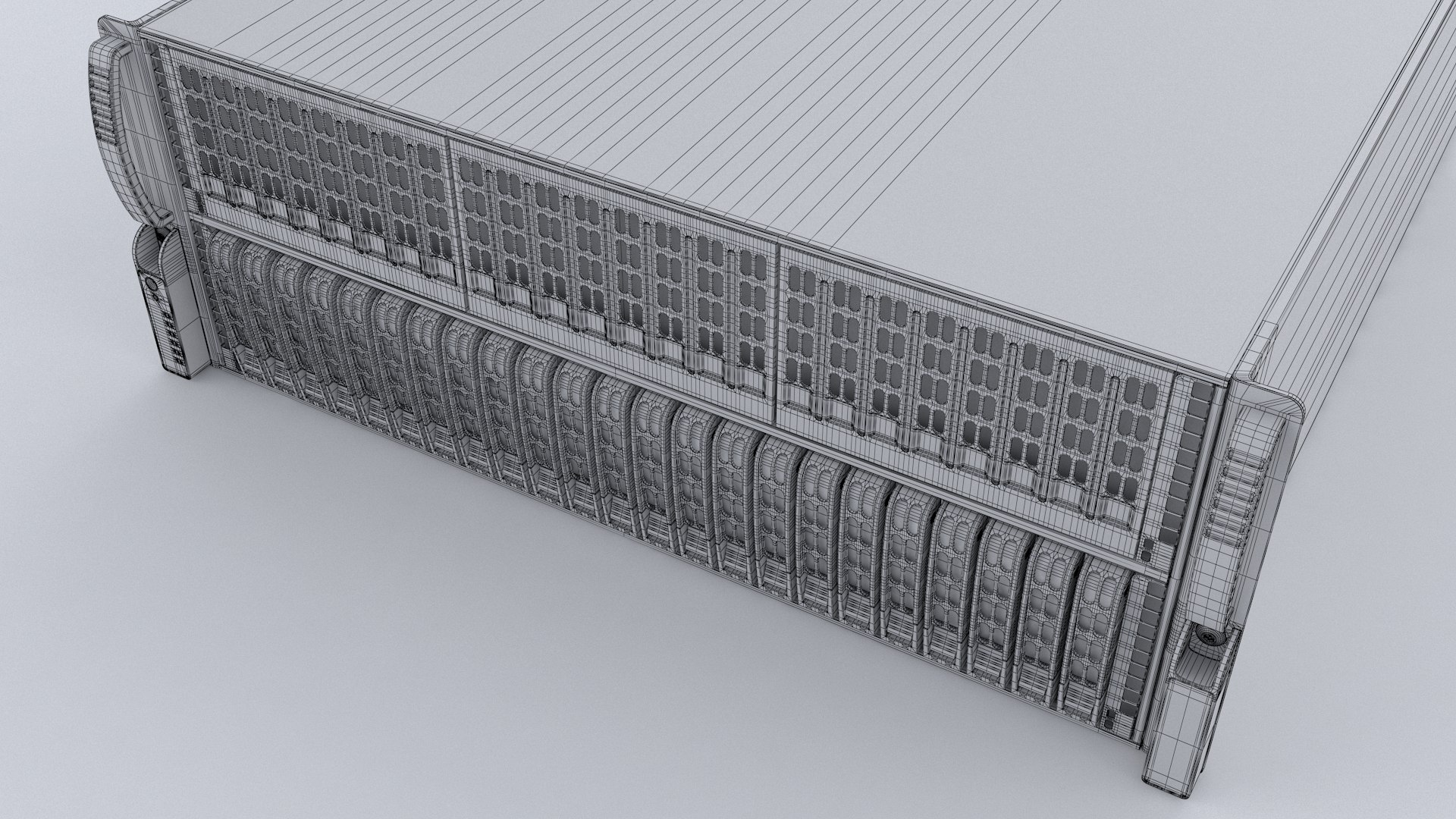 3D server 4u gpu - TurboSquid 1652205