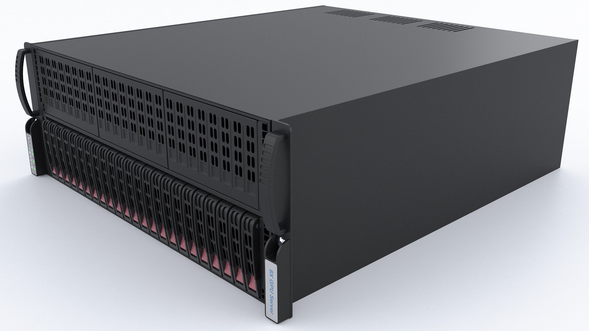 3D Server 4u Gpu - TurboSquid 1652205