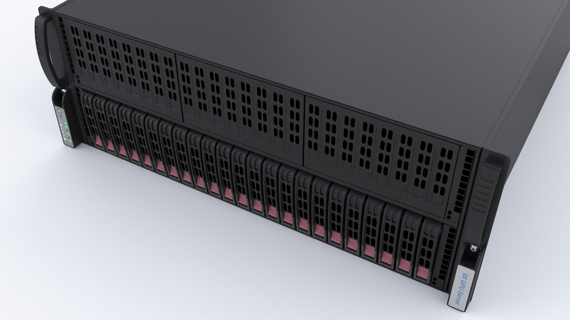 3D Server 4u Gpu - TurboSquid 1652205