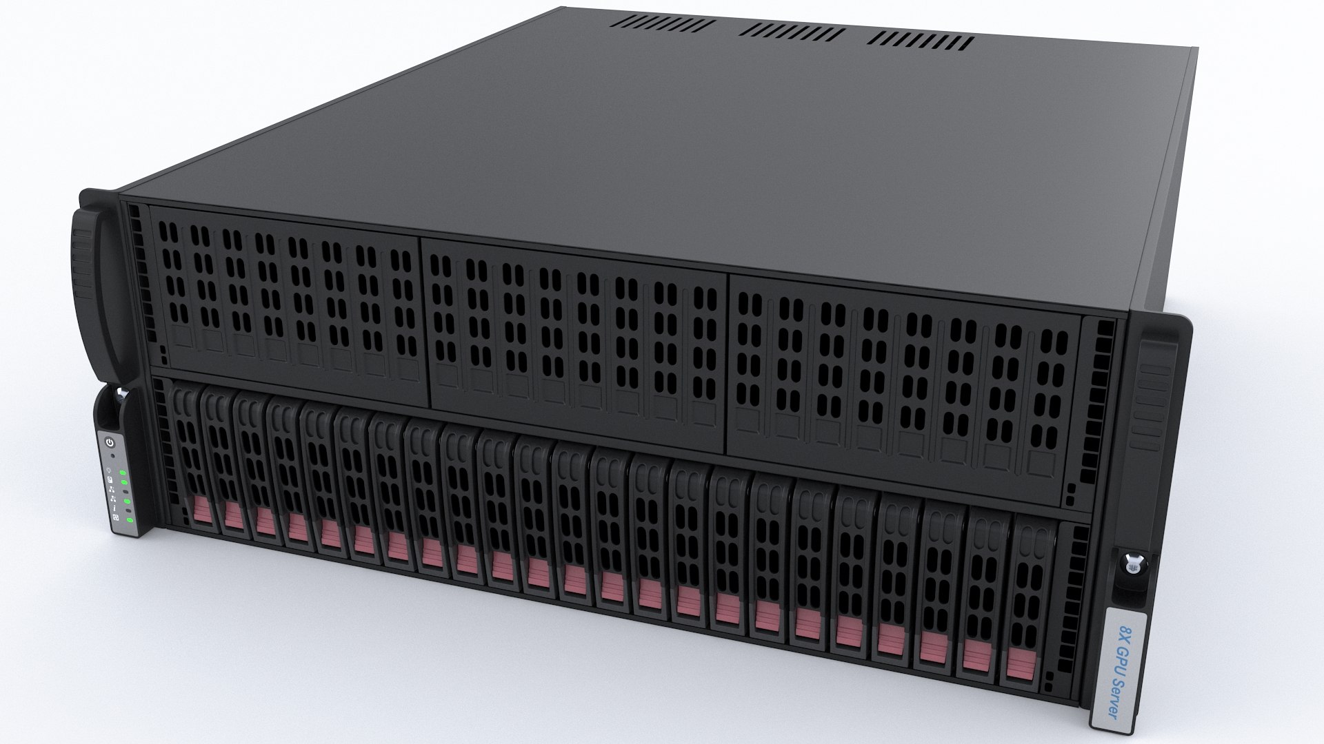 3D Server 4u Gpu - TurboSquid 1652205