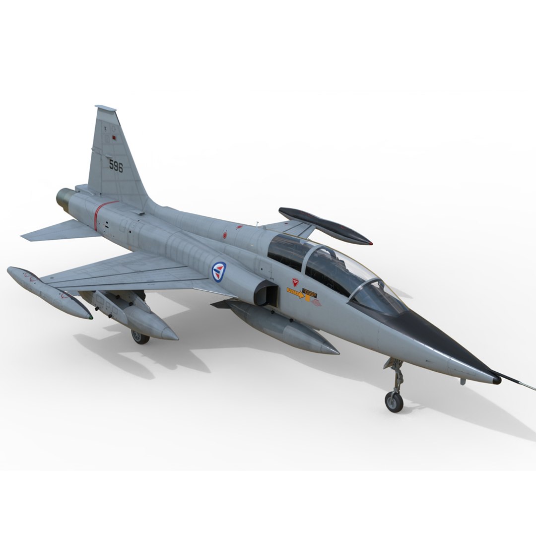 3D F-5B Freedom Fighter Model - TurboSquid 2188675