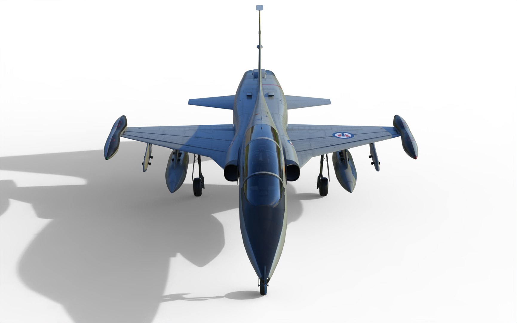 3D F-5B Freedom Fighter Model - TurboSquid 2188675