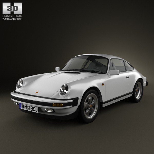 3d porsche 911 carrera model