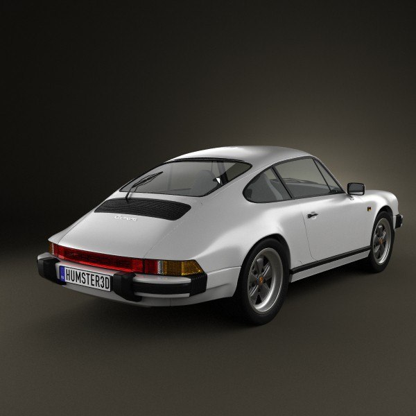 3d porsche 911 carrera model