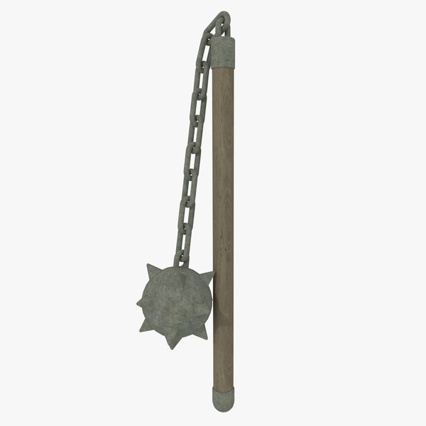 medieval flail 3ds