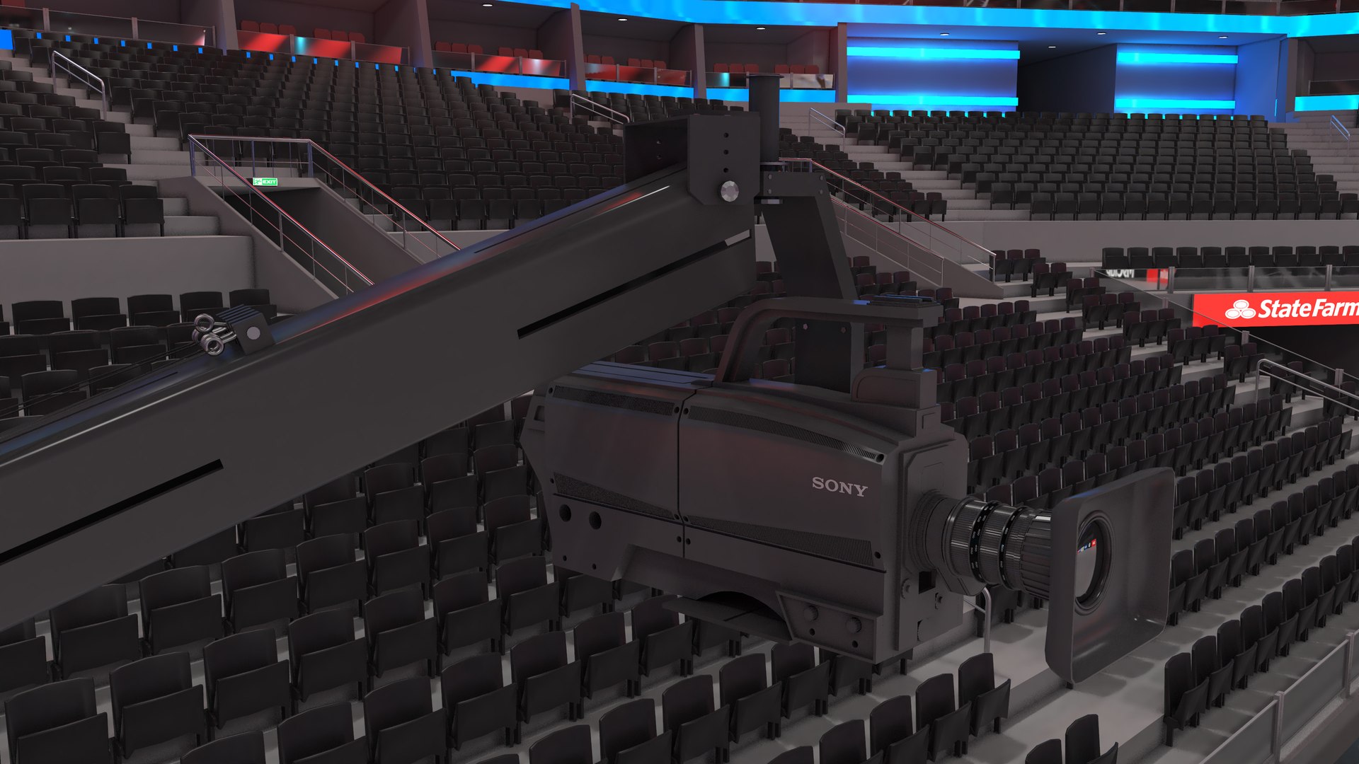 3D Figure Skating Arena Model - TurboSquid 2310619