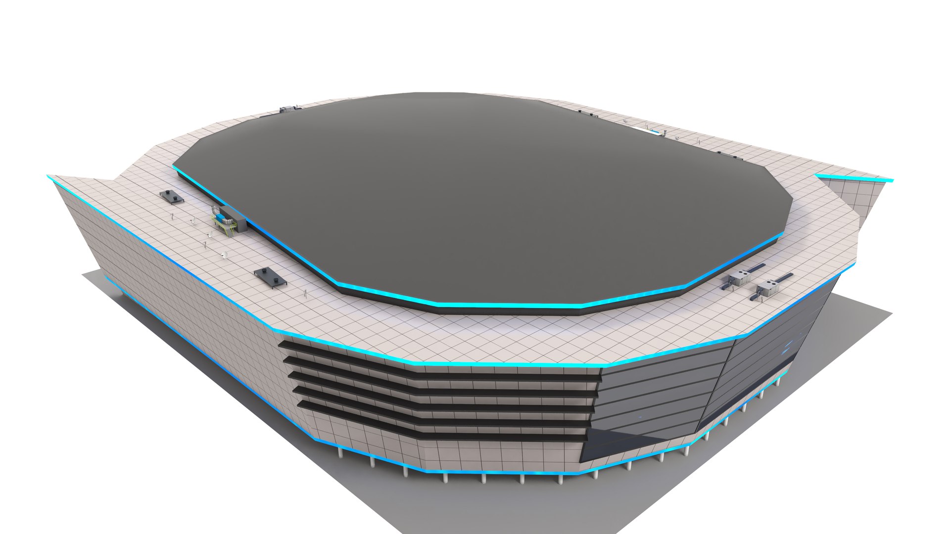 3D Figure Skating Arena Model - TurboSquid 2310619