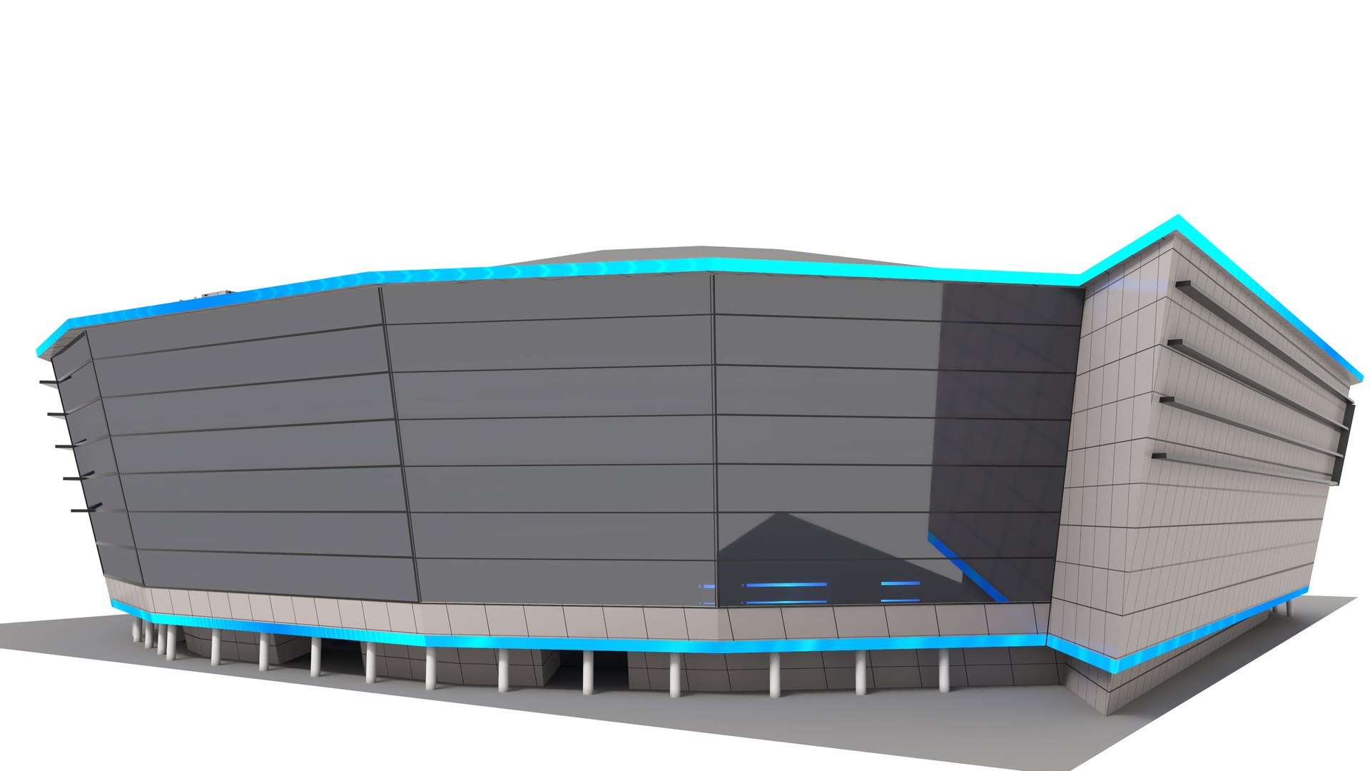 3D Figure Skating Arena Model - TurboSquid 2310619