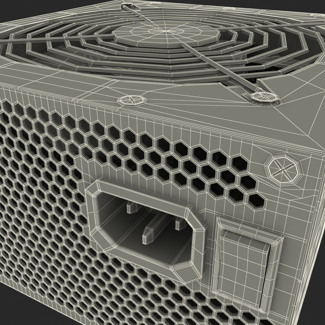 Pc Power Supply Units 3d Model