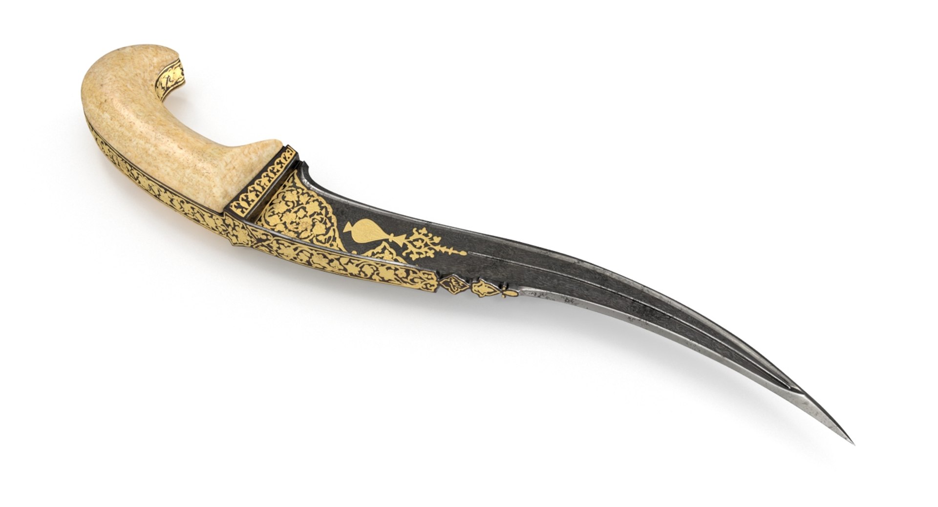 Persian Dagger Knife Blade 3D - TurboSquid 1278929