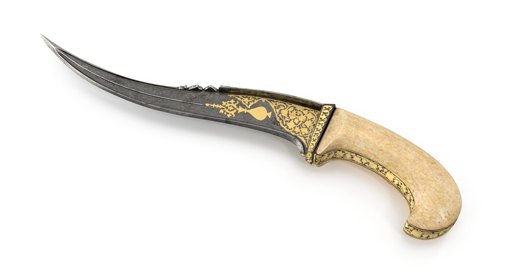 Persian dagger knife blade 3D - TurboSquid 1278929