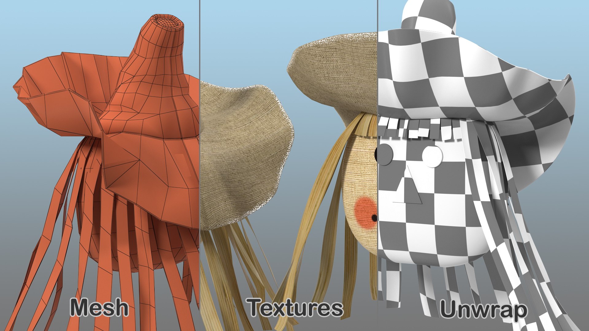 Scarecrow Head 3D Model - TurboSquid 1485132