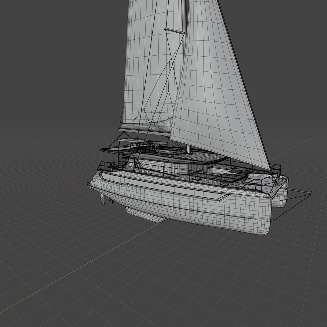 3D Leopard 52 Luxury Sail Yacht Render PBR 3D - TurboSquid 2510909