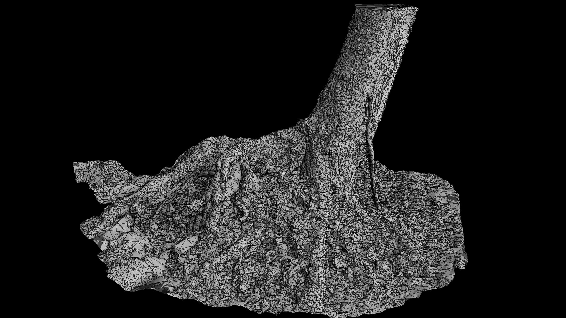 Forest Ground Tree Mossy Roots Debris Pt7 Photogrammetry 3D Model ...