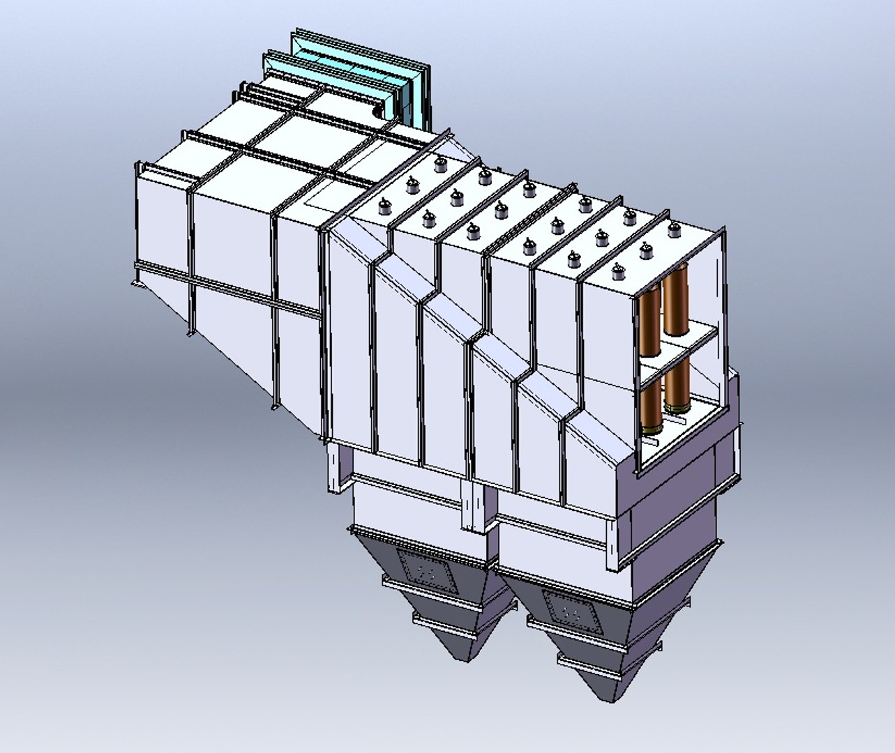 Multi Cyclone Filter 3d Dwg