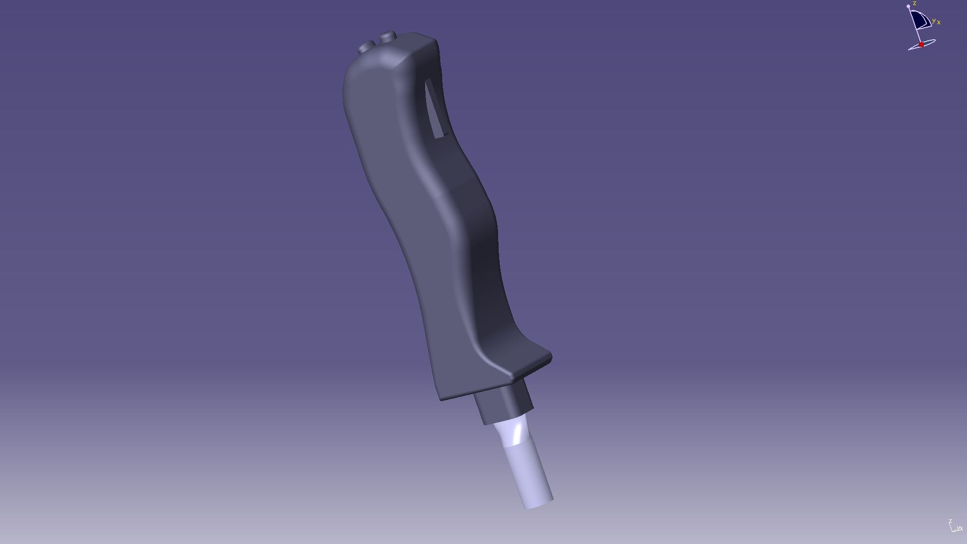 3D Joystick Airplane Handle Model - TurboSquid 2298130