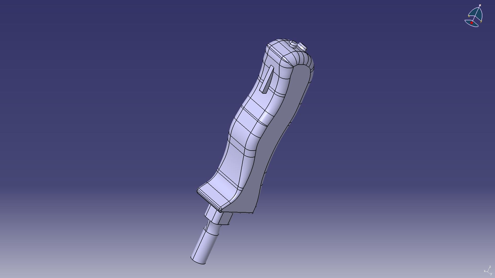 3D Joystick Airplane Handle Model - TurboSquid 2298130