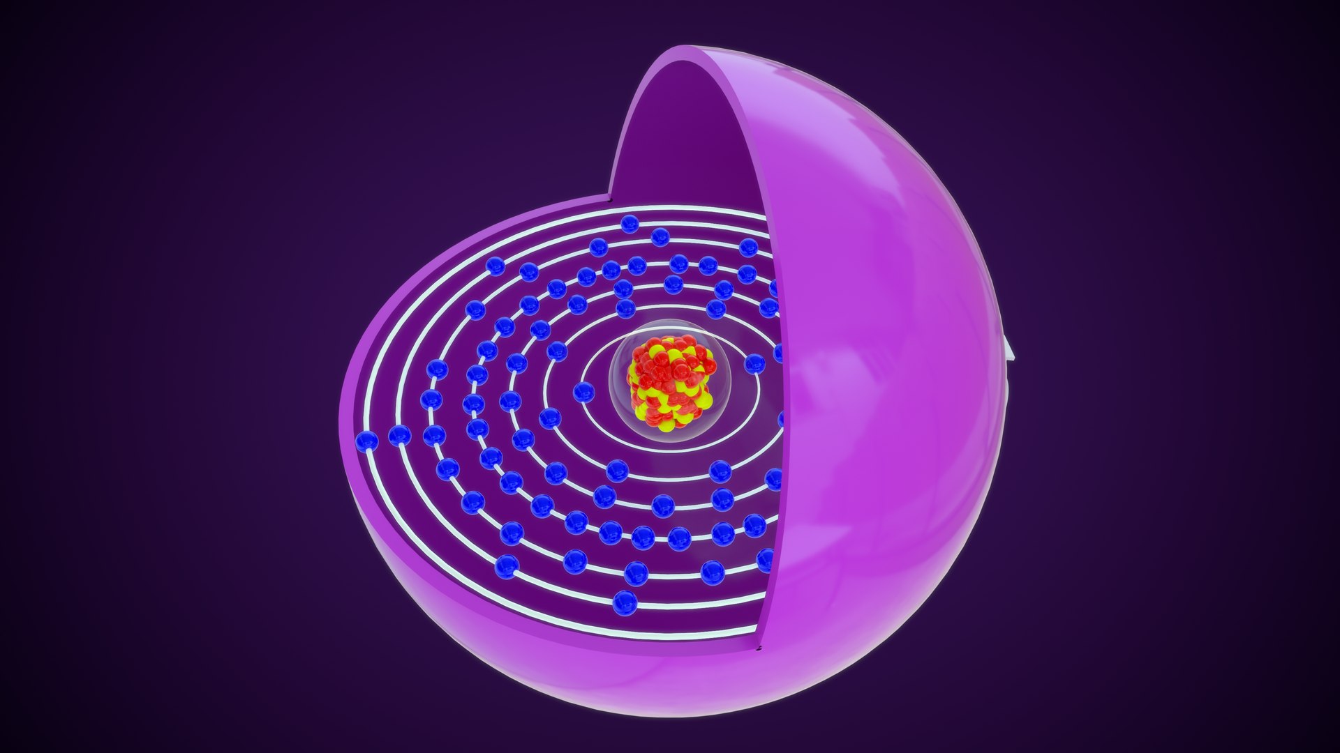 3D Neptunium Chemical Element - TurboSquid 2142026