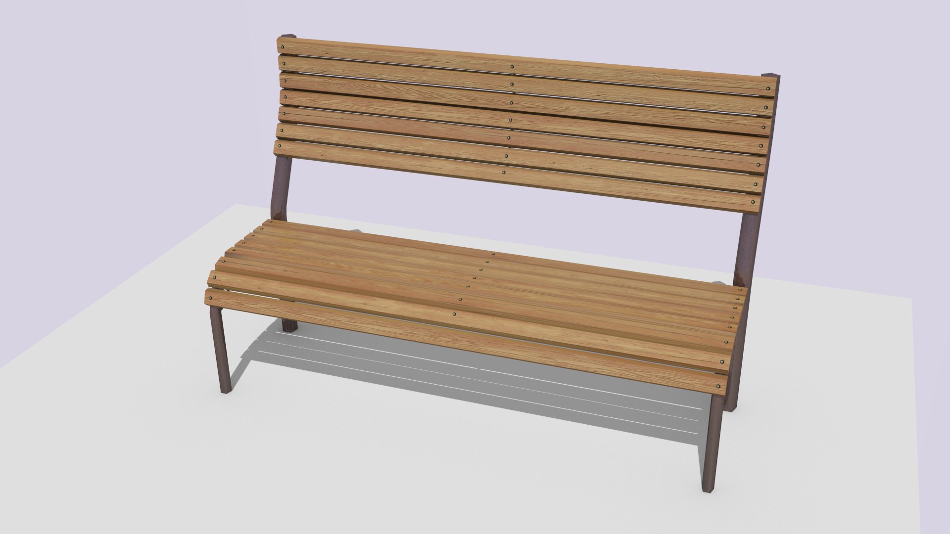 Free Obj Model Bench