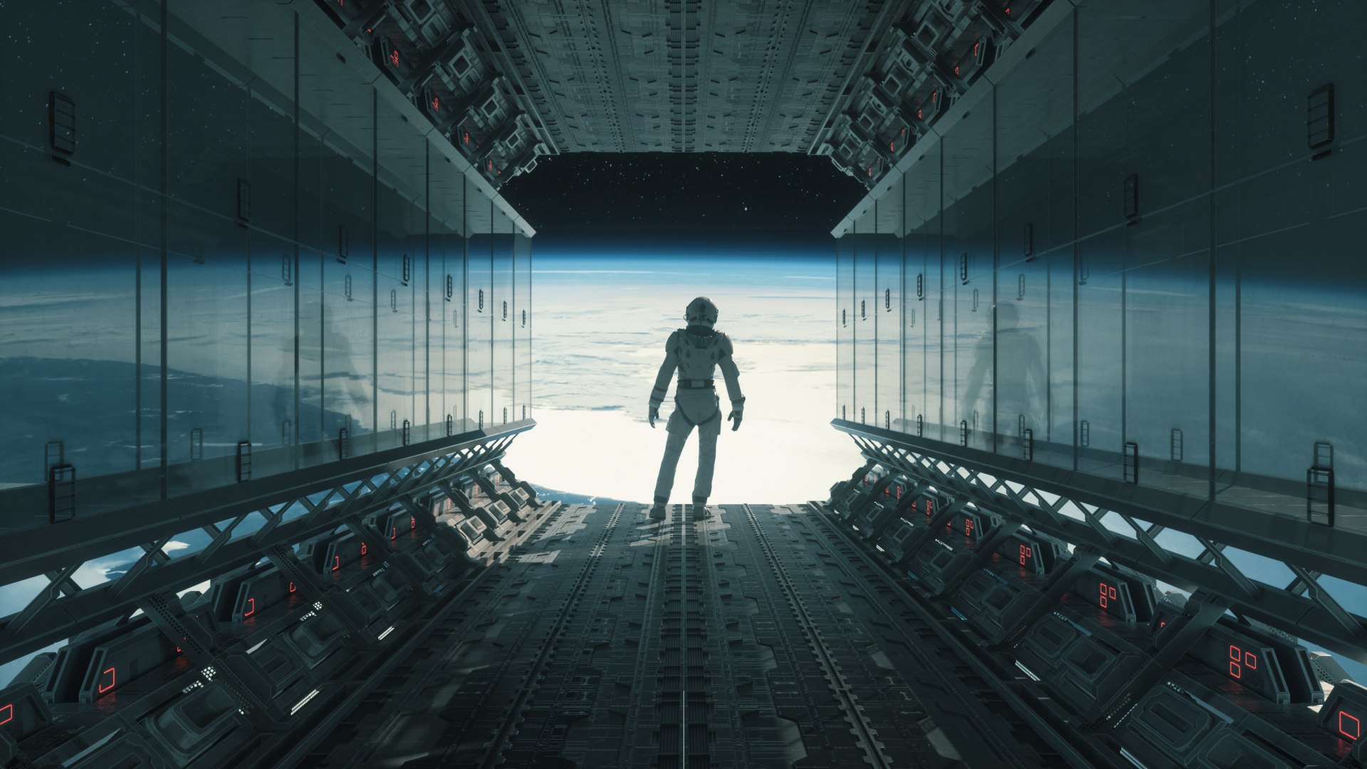 3D C4D Octane Astronaut Space Alien Universe Space Alien Planet ...