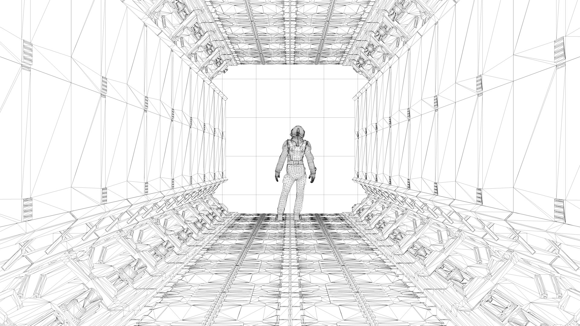 3D C4D Octane Astronaut Space Alien Universe Space Alien Planet ...